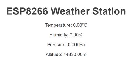 Problem Creating A Simple Esp8266 Weather Station With Bm280 General Guidance Arduino Forum