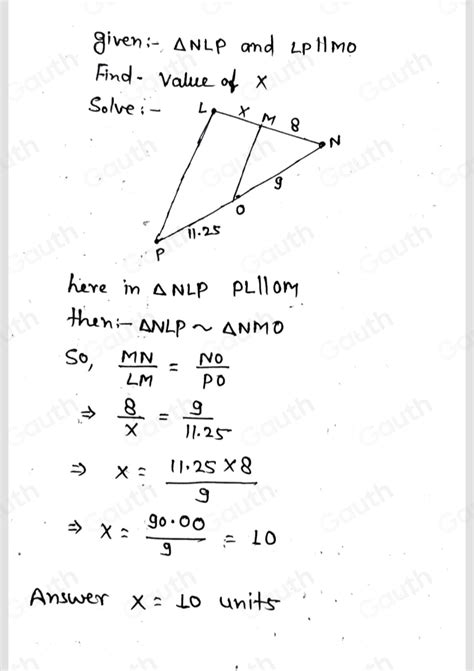 solved 4 find the value of x in the figure below if overli[geometry