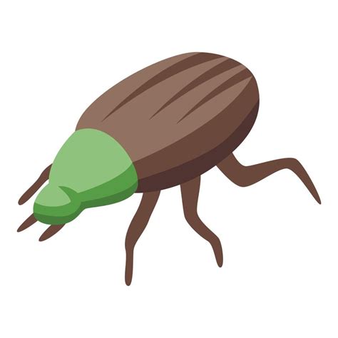 Field Bug Icon Isometric Vector Field Insect 16161474 Vector Art At