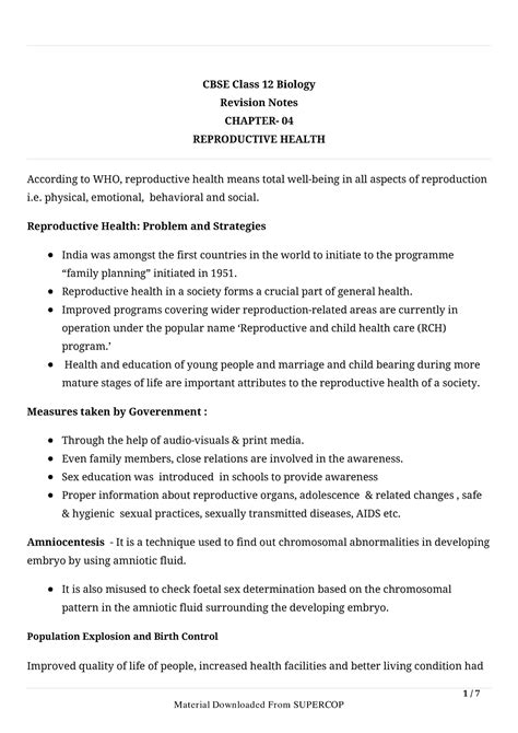 Bio Ncert Plus Two Biology Lecture Notes Cbse Class Biology Revision Notes