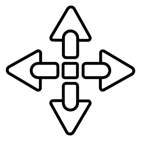 Premium Vector Path Icon Concept