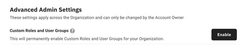 configure custom user roles