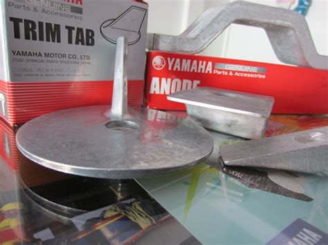 Yamaha Marine Anode Trim Tab