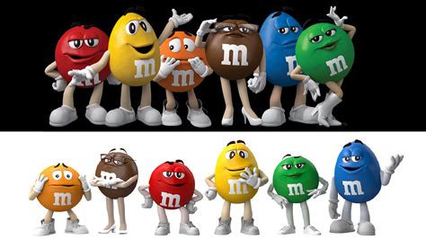 Los personajes de los chocolates M Ms fueron rediseñados para que sean más inclusivos Infobae