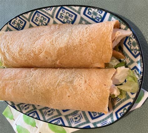 Fresh Red Lentil Wraps Gluten Free Nutrition