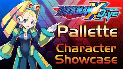 Mega Man X Dive Beta Pallette Showcase Gameplay Skills And 3d Model
