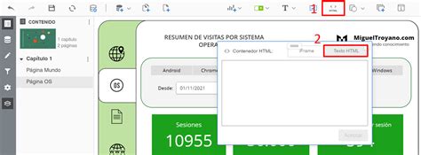 Ocultar título de un dossier en modo presentación MiguelTroyano