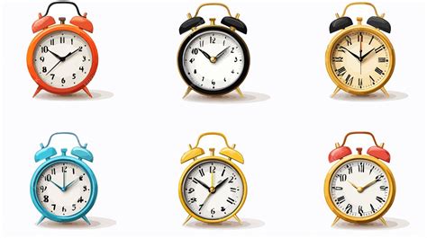 3d Clock Alarm Stopwatch Timer Vector Icon Premium Ai Generated Vector