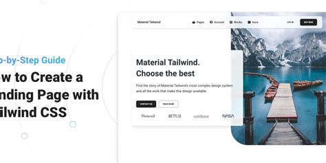 How To Create An Awesome Landing Page 💻 📱 With Tailwind Cssstep By Step Guide