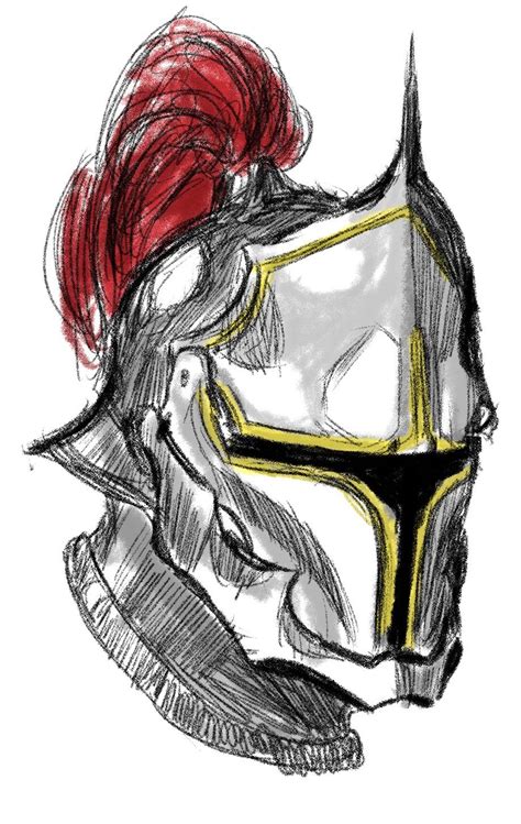 중세시대 기사 투구 2025 갑옷 드로잉 캐릭터 스케치 투구