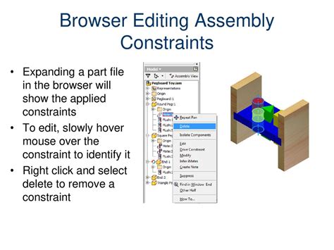 Basic Assembly Constraints Ppt Download