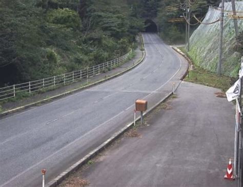 国道485号・上西 ライブカメラと雨雲レーダー島根県隠岐の島町