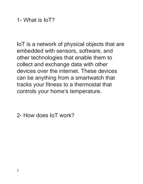 SOLUTION Getting Started With The Internet Of Things Iot A Beginner S Guide Studypool