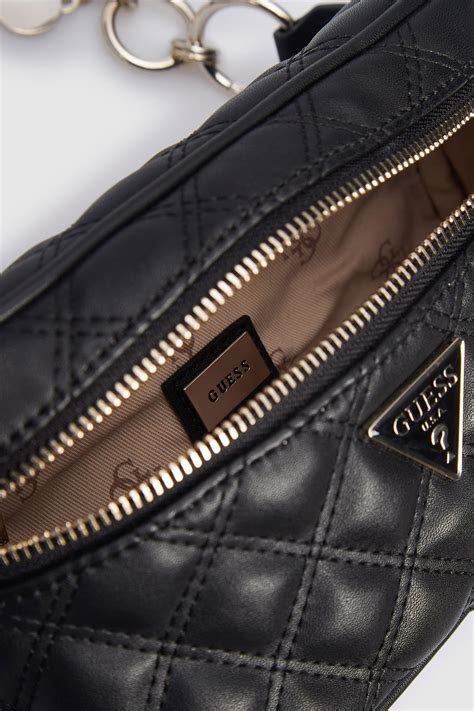 Женская черная поясная сумка Guess HWVG76.79800;BLA — Ultrashop