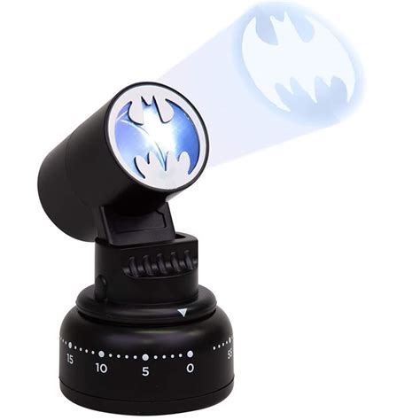 Dc Batman Kitchen Timer Bat Signal Lights Up