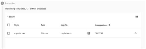 Uploading NeXus Data To NOMAD Documentation