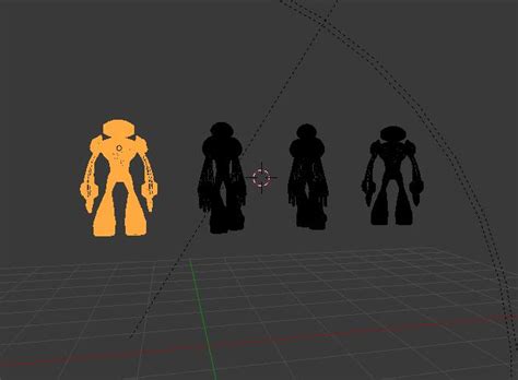 Blender 蓝色卡通机器人3d模型素材资源免费下载 Blender3d模型库