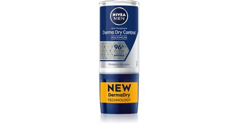 NIVEA MEN Derma Dry Control Roll On Antiperspirant For Men Notino Ie