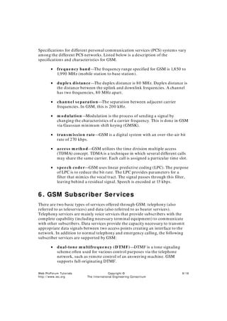 Global System For Mobile Communication Gsm PDF