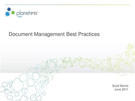 PPT Document Management Best Practices PowerPoint Presentation Free Download ID