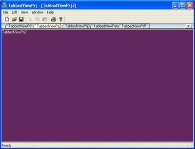 Tabbed View Interface In An Mfc Doc View Application Codeproject