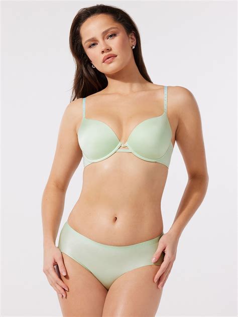 New Microfiber T Shirt Bra In Green Savage X Fenty Uk United Kingdom