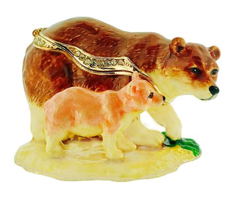 Mother Bear And Cub Box Nance Galleries