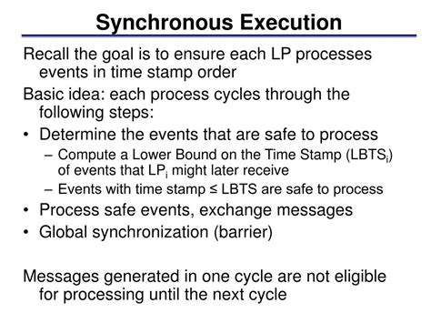 Ppt Synchronous Algorithms I Powerpoint Presentation Free Download
