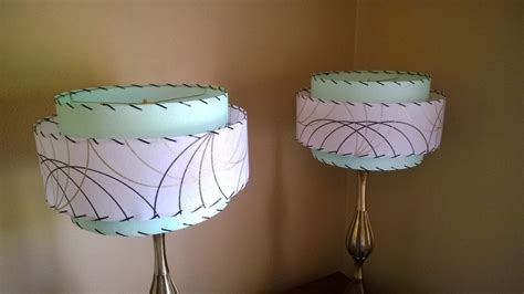 Mid Century Style 3 Tier Fiberglass Lamp Shade Retro Modern Etsy