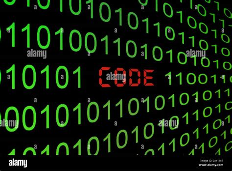 Program Code On A Monitor Stock Photo Alamy