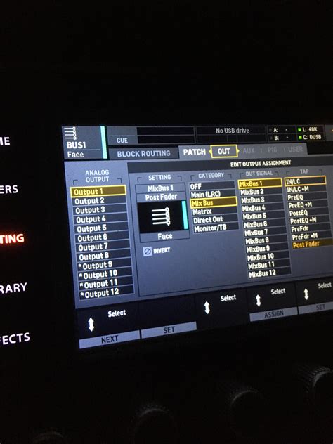 M32 Polarity Reverse On Output Rlivesound M32 Polarity Reverse On Output Rlivesound