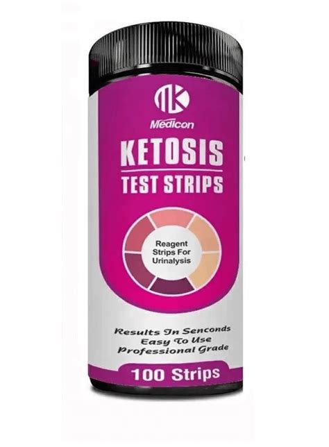 Buy 100x Medicon Urine Ketone Test Strips Online Yo Keto Australia