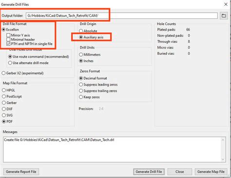 PC Board Isolation Routing KiCad HobbyCNC