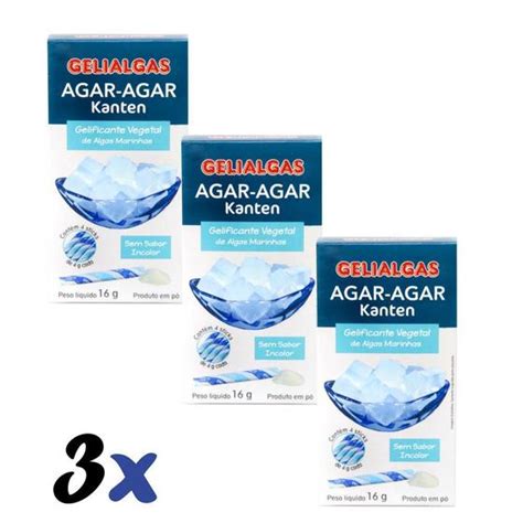 Kit Gelatina Ágar Ágar De Algas Em Pó Katen Gelialgas x Fitoterápicos e Vitaminas Magazine