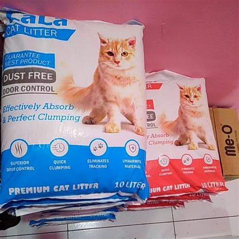 Jual Lala Cat Liter 10l Pasir Kucing Gumpal Wangi Shopee Indonesia