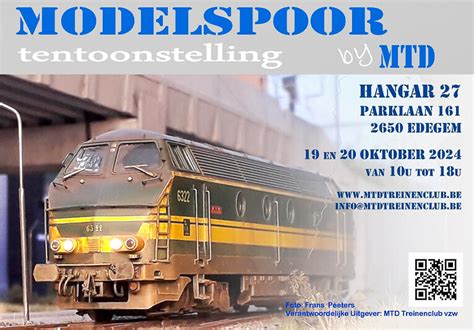 Modelspoor By Mtd 19 Et 20 Octobre 2024 Manifestations Ferroviaires