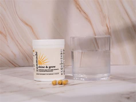 Womens Hair Growth Vitamin Supplements Vegan Capsules Pack Sunmade Hair