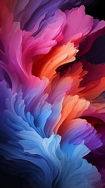 Premium Ai Image Abstract Iphone Display Background 169 Hd High