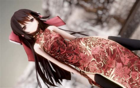 【东方mmd】泳装咲夜的 Pink Cat【十六夜咲夜】 Bilibilib站无水印视频解析——yiuios易柚斯