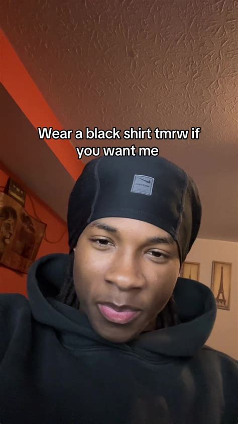 Wear A Black Shirt Tomorrow Challenge Tiktok