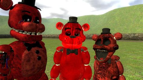Gmodfnaf The Red Bears By Peashooterboi On Deviantart