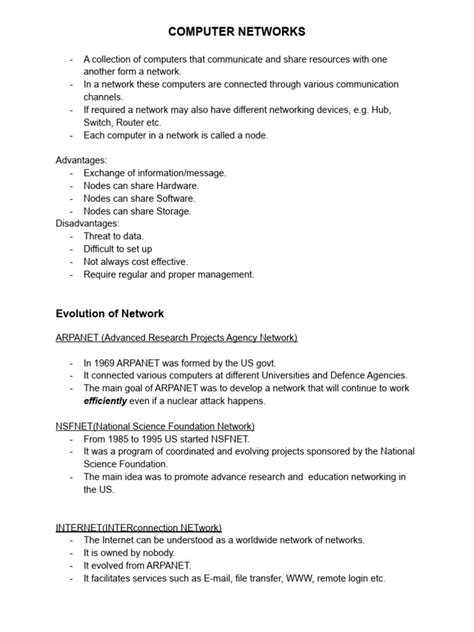 Computer Networksclass12 Pdf World Wide Web Internet And Web