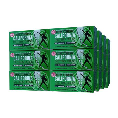 24 Packs Evergreen Leaves Brand Extra Strength California Dieters