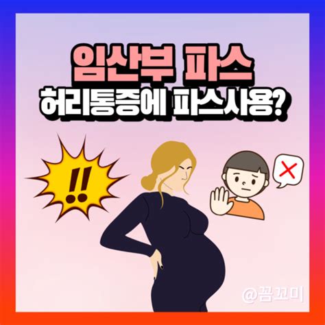 임산부 허리통증 파스 임산부모기약 모기기피제 모기향 사용 네이버 블로그