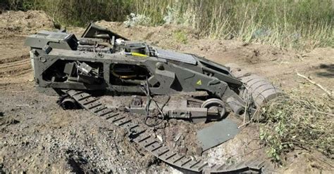 Russian Demining Robot Uran 6 Exploded In Ukraine Archynewsy