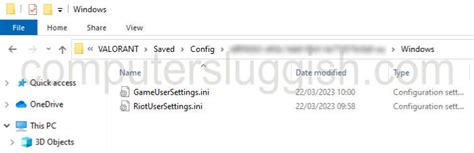 Valorant Config File Location Computersluggish