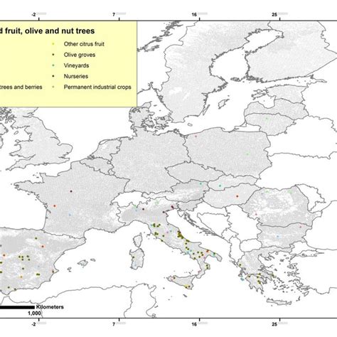Tree Cover Density Map At A 20 M And B 100 M Resolution The Map