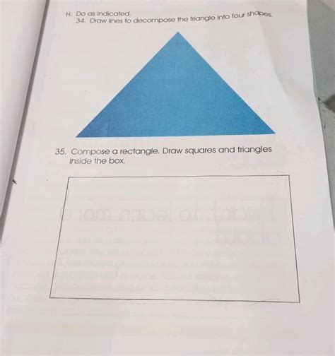 34 Draw Lines To Decompose The Triangle Studyx