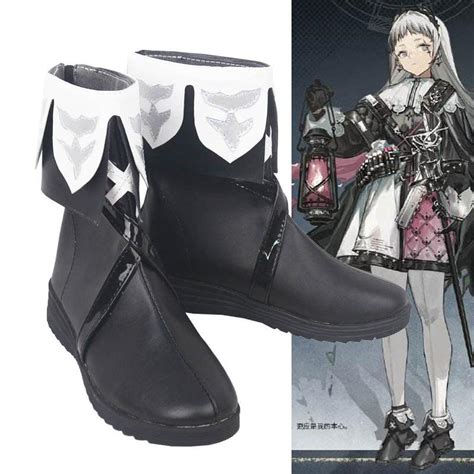Arknights Irene Game Cosplay Boots Shoes For Carnival Anime Party Coscrew