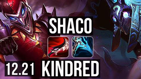 SHACO Vs KINDRED JNG 3 9M Mastery 14 1 3 1000 Games Legendary